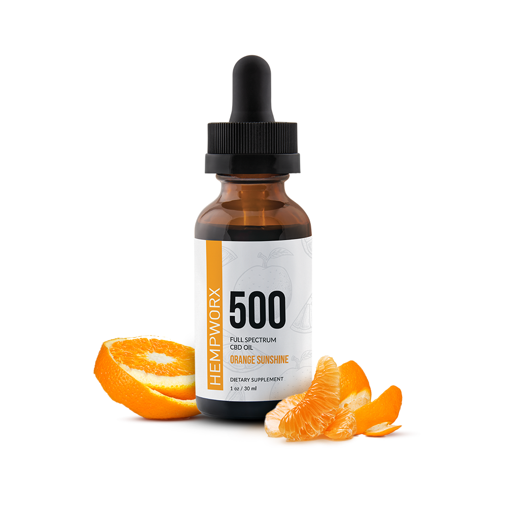 My Daily Choice | Full Spectrum CBD Oil - Orange Sunshine (500mg ...