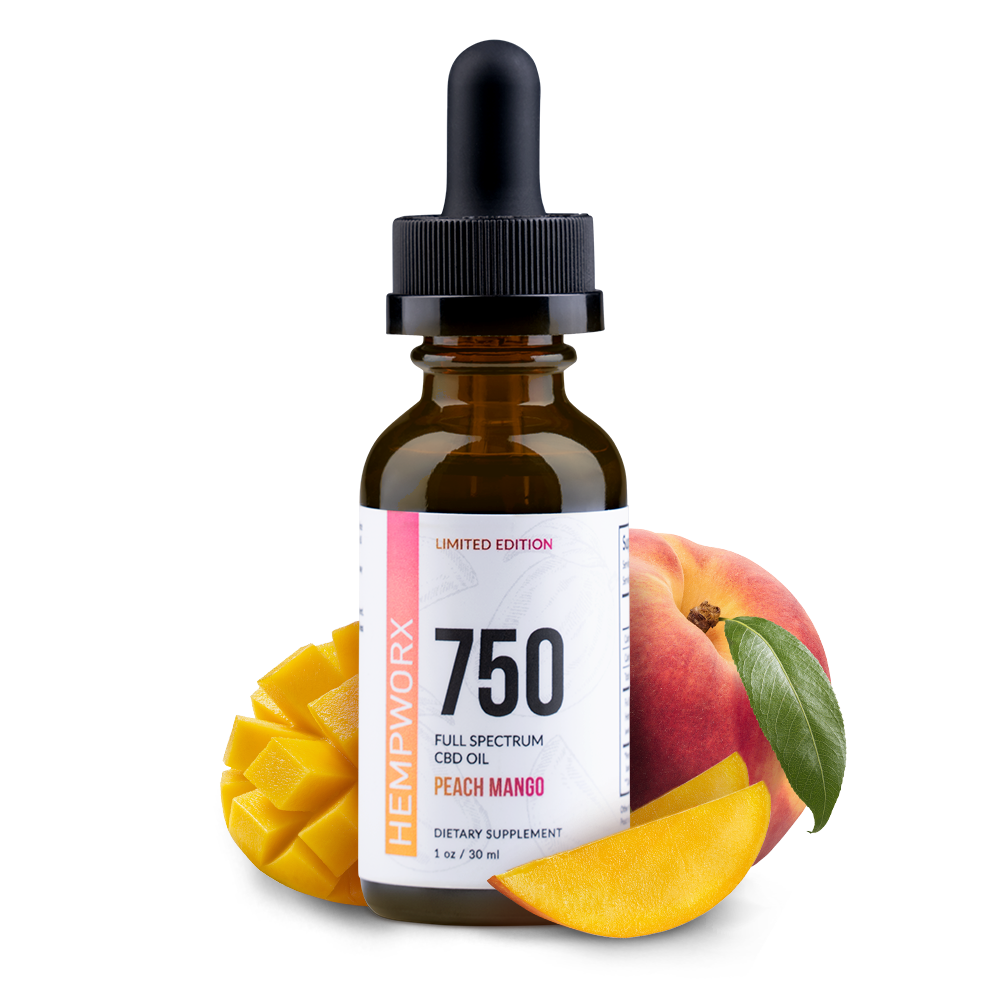 My Daily Choice | Full Spectrum CBD Oil - Peach Mango (750mg) 420 BOGO